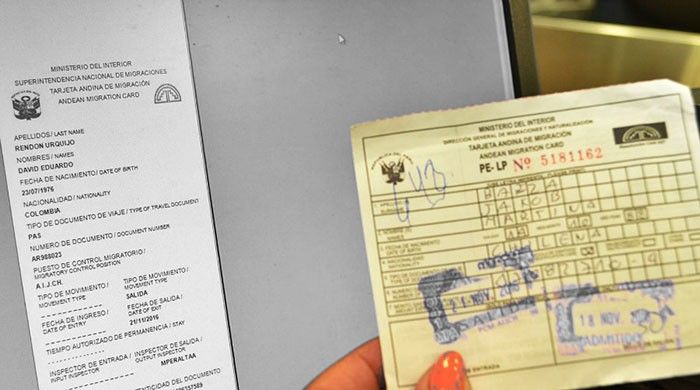 How many days did I get when entering Peru? - LimaEasy