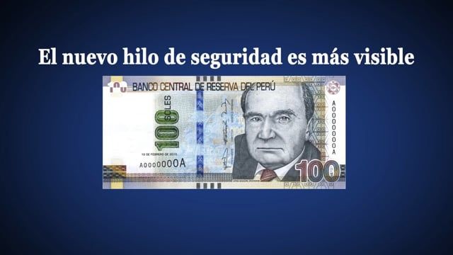 Security Elements New S 100 Peruvian Banknote - How to distinguish ...